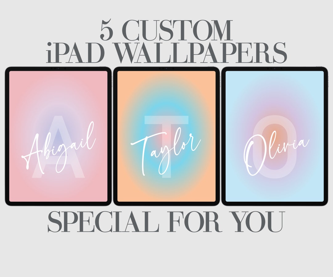 IPad Wallpaper, Aura Background, Custom iPad Wallpaper, High Resolution ...