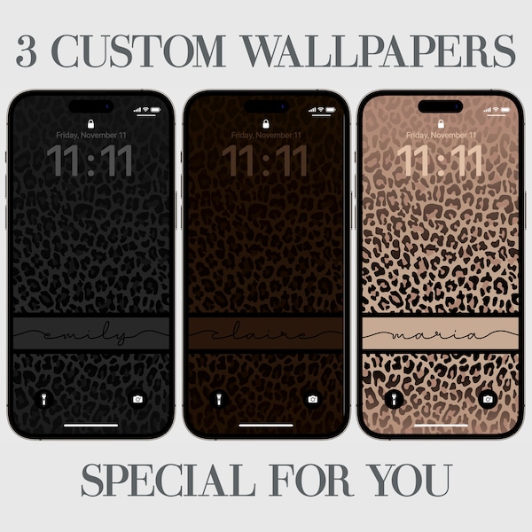 Leopard Wallpaper - Etsy