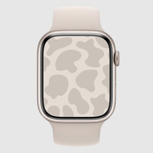 Cow Hide Watch Face, Apple Watch Wallpaper, Smartwatch Wallpaper, Cow ...