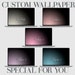 5 Custom Desktop Wallpaper Personalization Laptop Background - Etsy