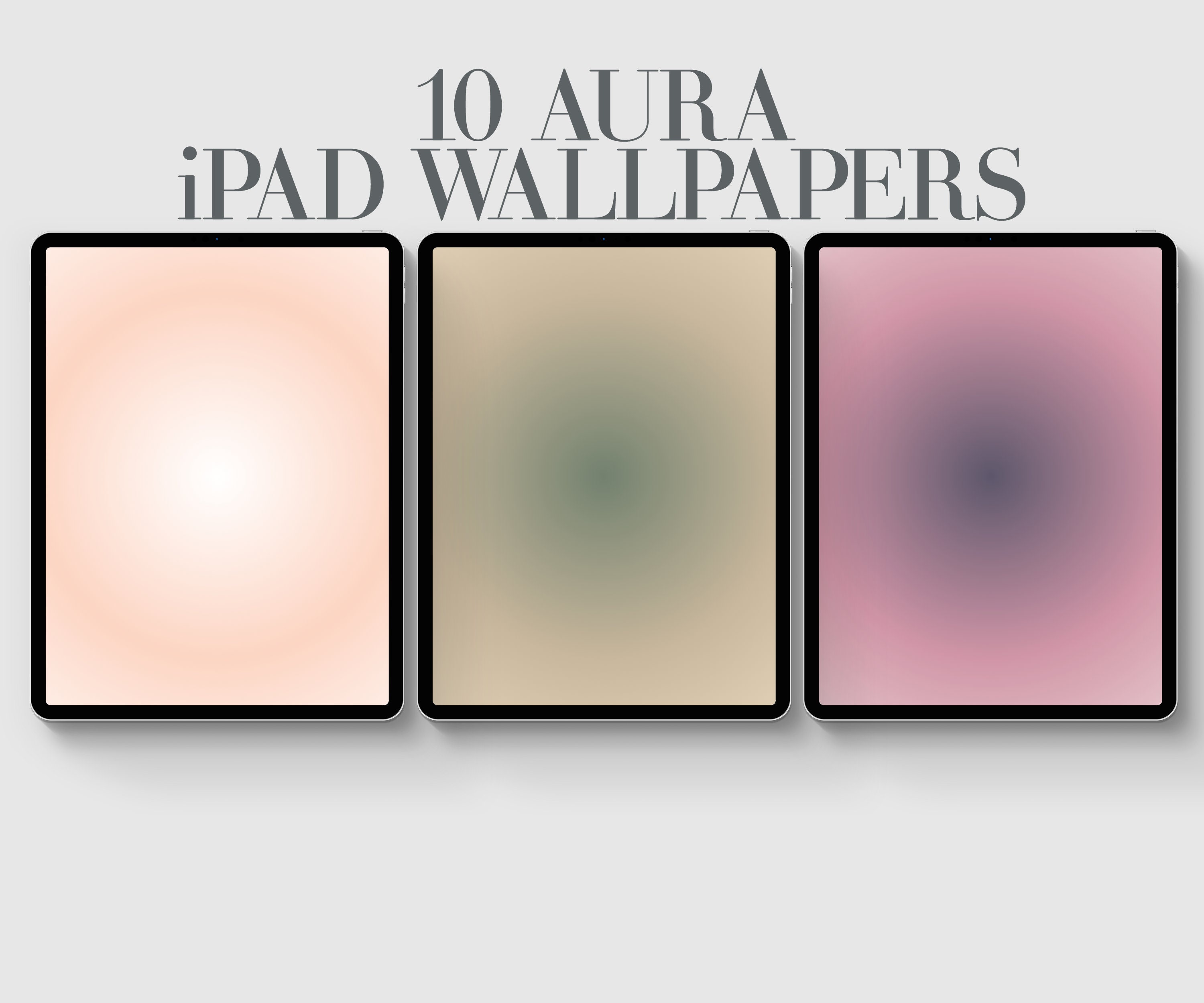 10 Aura, Aura iPad Wallpaper, Aesthetic Gradient, Tablet Background ...