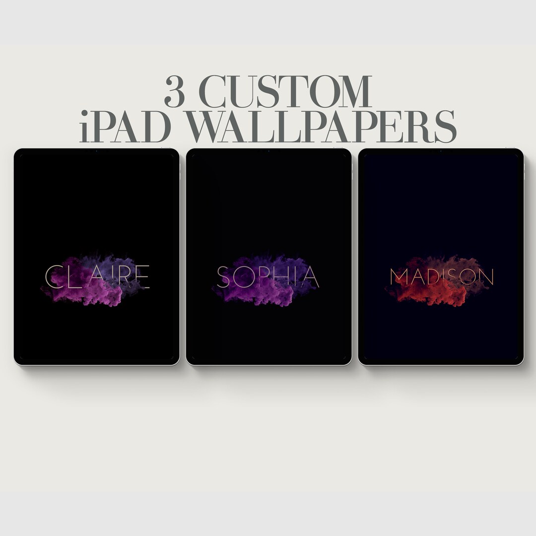 IPad Wallpaper, Custom iPad Wallpaper, Custom Tablet Background ...