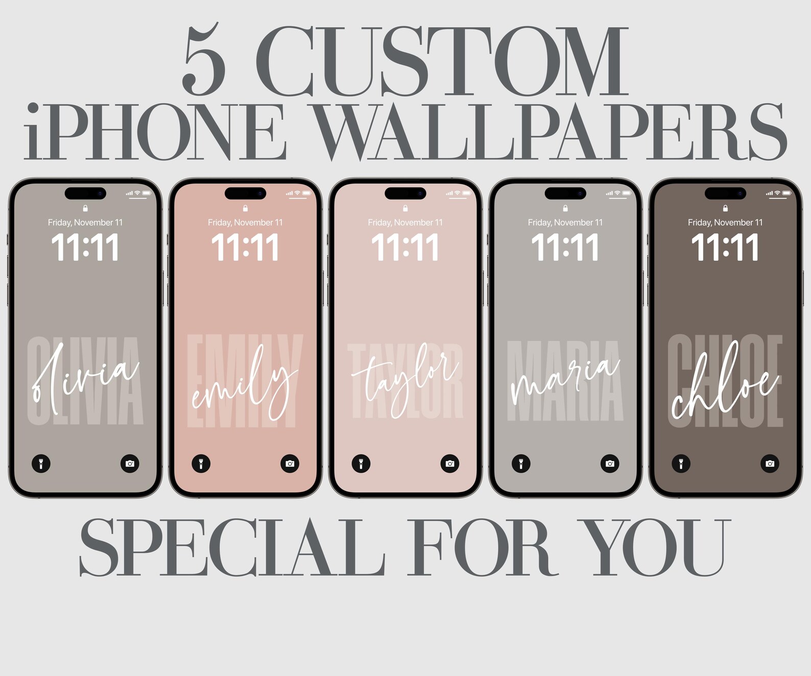 Custom iPhone Wallpaper, Aesthetic Phone Background, Affirmations ...