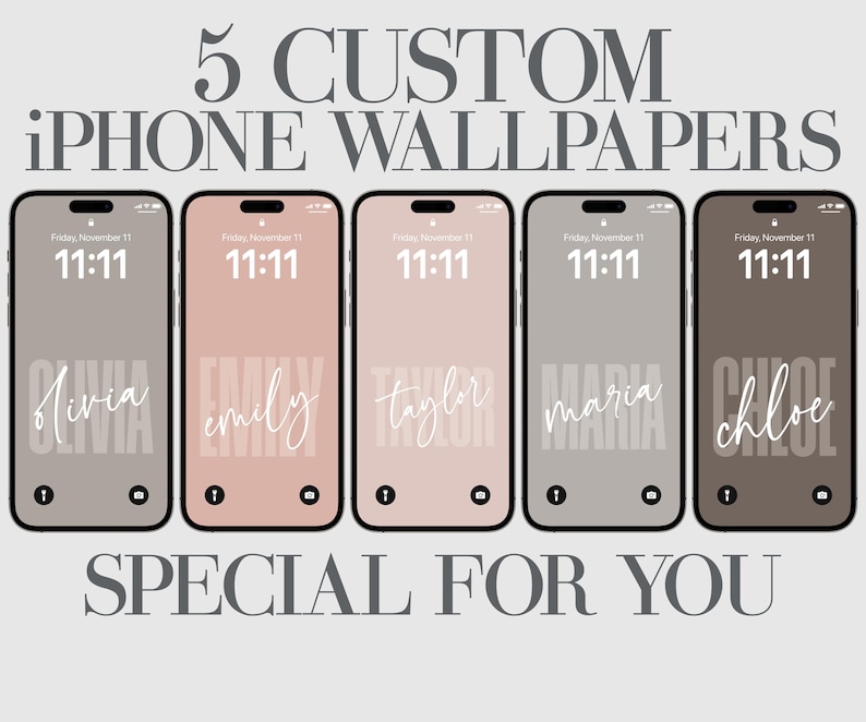 Custom iPhone Wallpaper, Aesthetic Phone Background, Affirmations ...