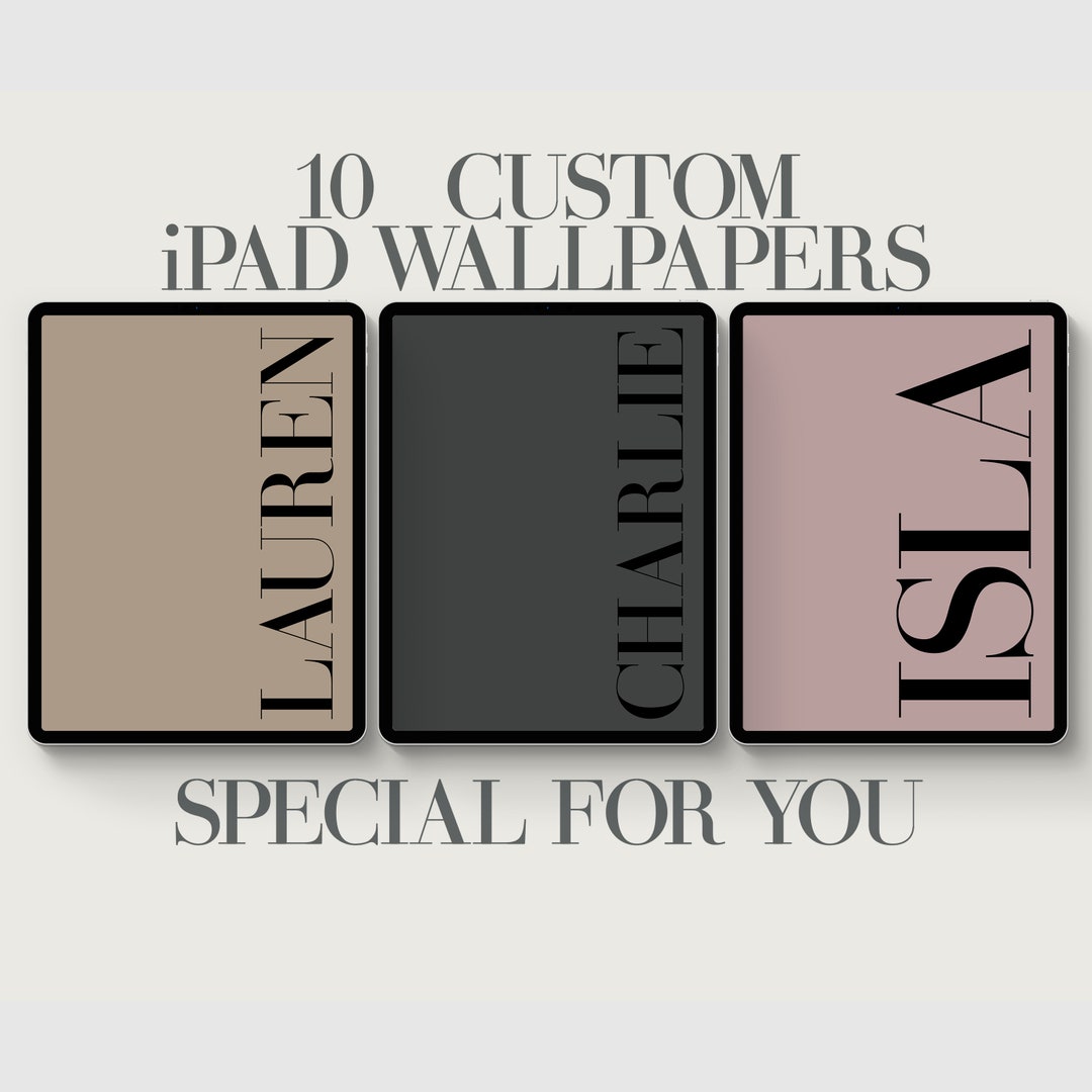 Custom iPad Wallpaper: Solid Color Tablet Backgrounds (10 PNG Digital ...