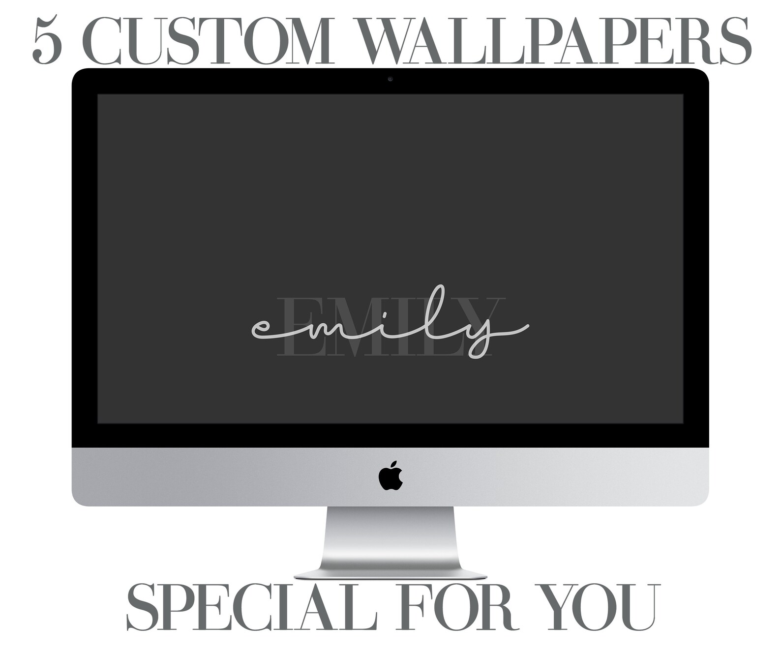 5 Custom Desktop Wallpaper Personalization, Laptop Background ...