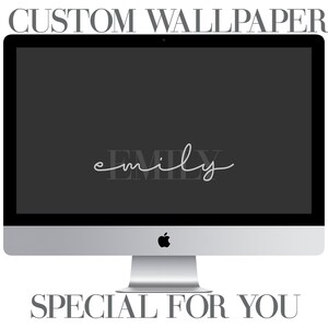 5 Custom Desktop Wallpaper Personalization, Laptop Background ...