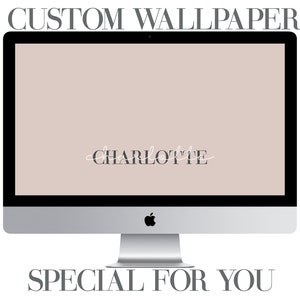 5 Custom Desktop Wallpaper Personalization, Laptop Background ...
