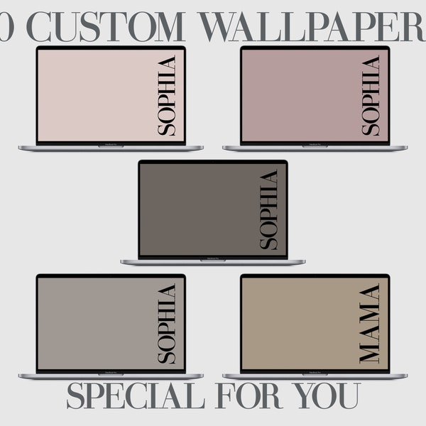 Custom Mac Wallpaper - Etsy