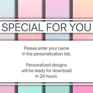 4 Custom Desktop Wallpaper With Your Name, Pink Laptop Background ...