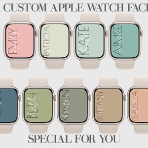 9 Custom Apple Watch Face Wallpaper, Aesthetic Smartwatch Background ...