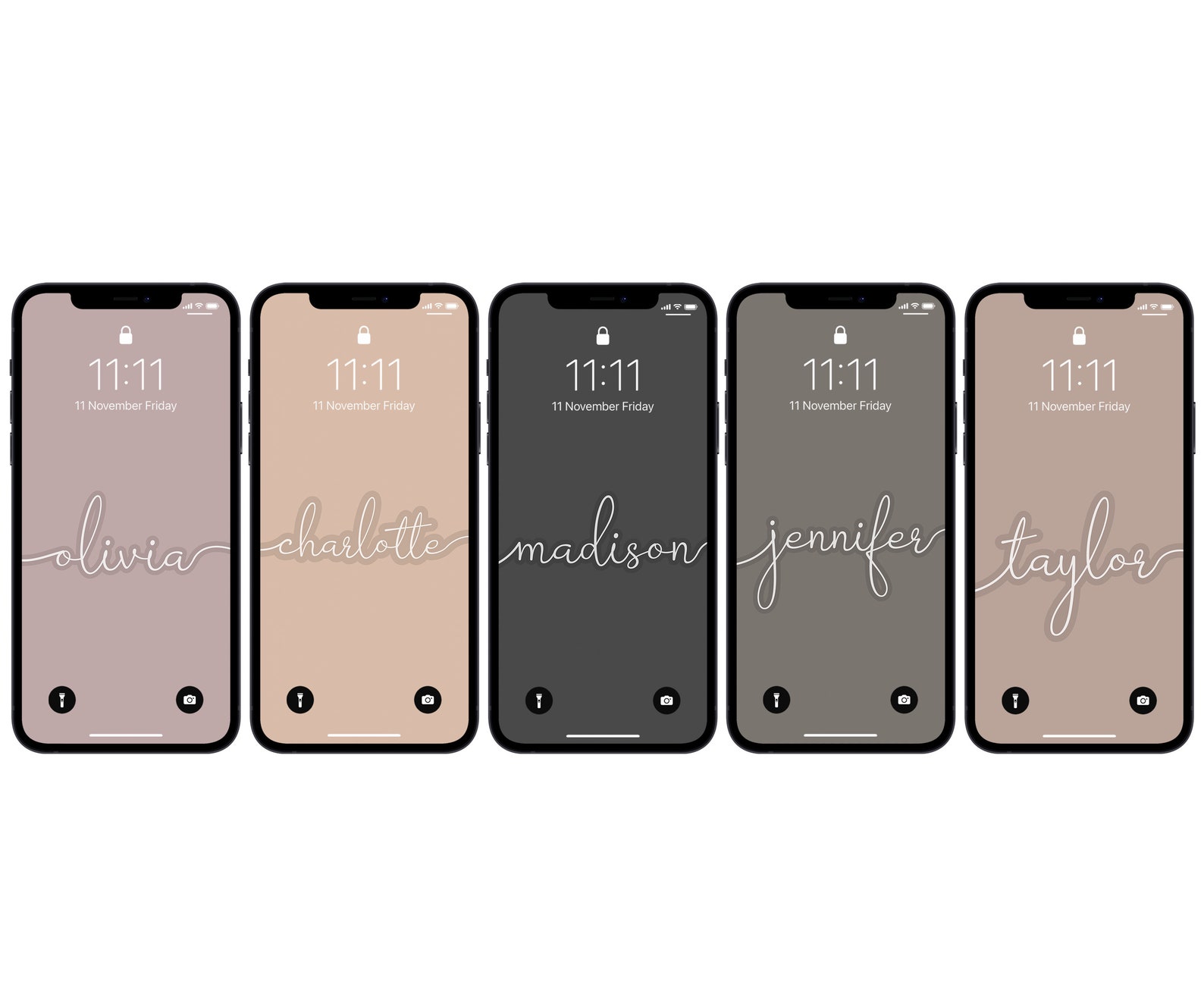 5 Custom iPhone Wallpaper Personalization, Phone Background ...