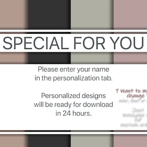 Custom Name Desktop Wallpaper, Pink Laptop Background (digital Download ...