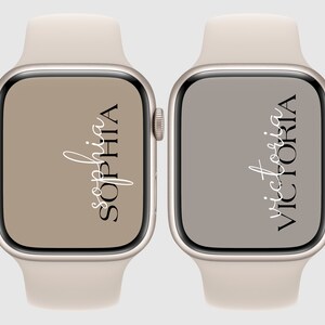 10 Custom Watch Wallpaper, Aesthetic Watch Face, Custom Smartwatch ...