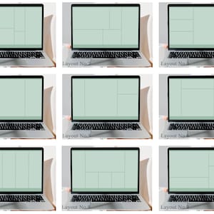 Desktop Organizer With 9 Layouts, Green Desktop and Laptop Wallpaper ...