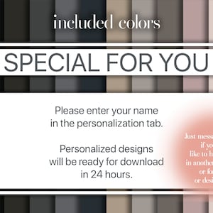 10 Personalization iPhone Wallpaper, Elegant Custom Phone Background ...