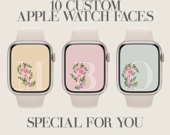 Apple Watch Wallpaper Initial - Etsy