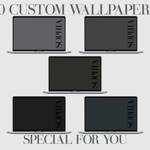 10 Custom Desktop Wallpaper Personalization, Laptop Background ...