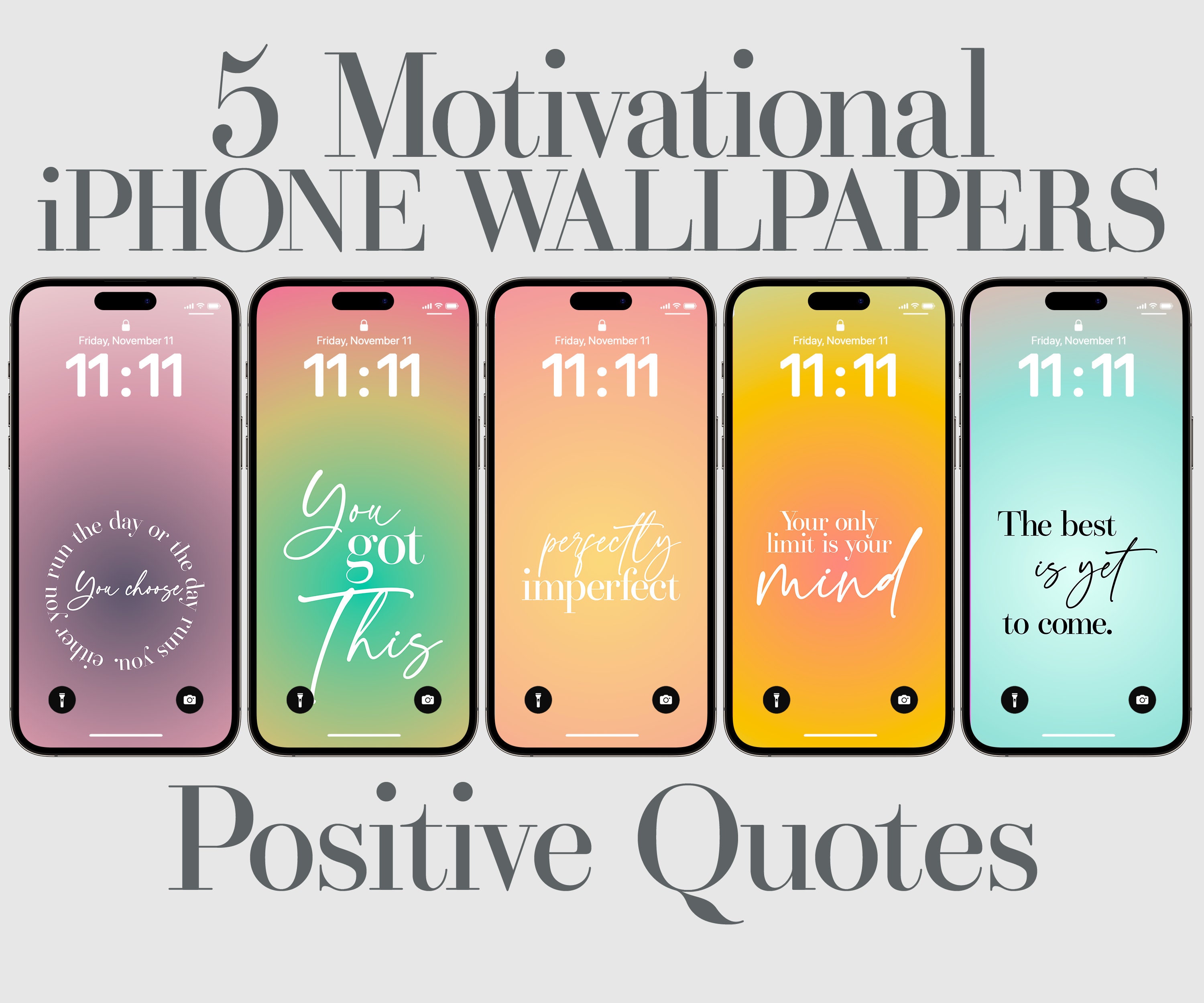 Positive Quotes Iphone Wallpaper