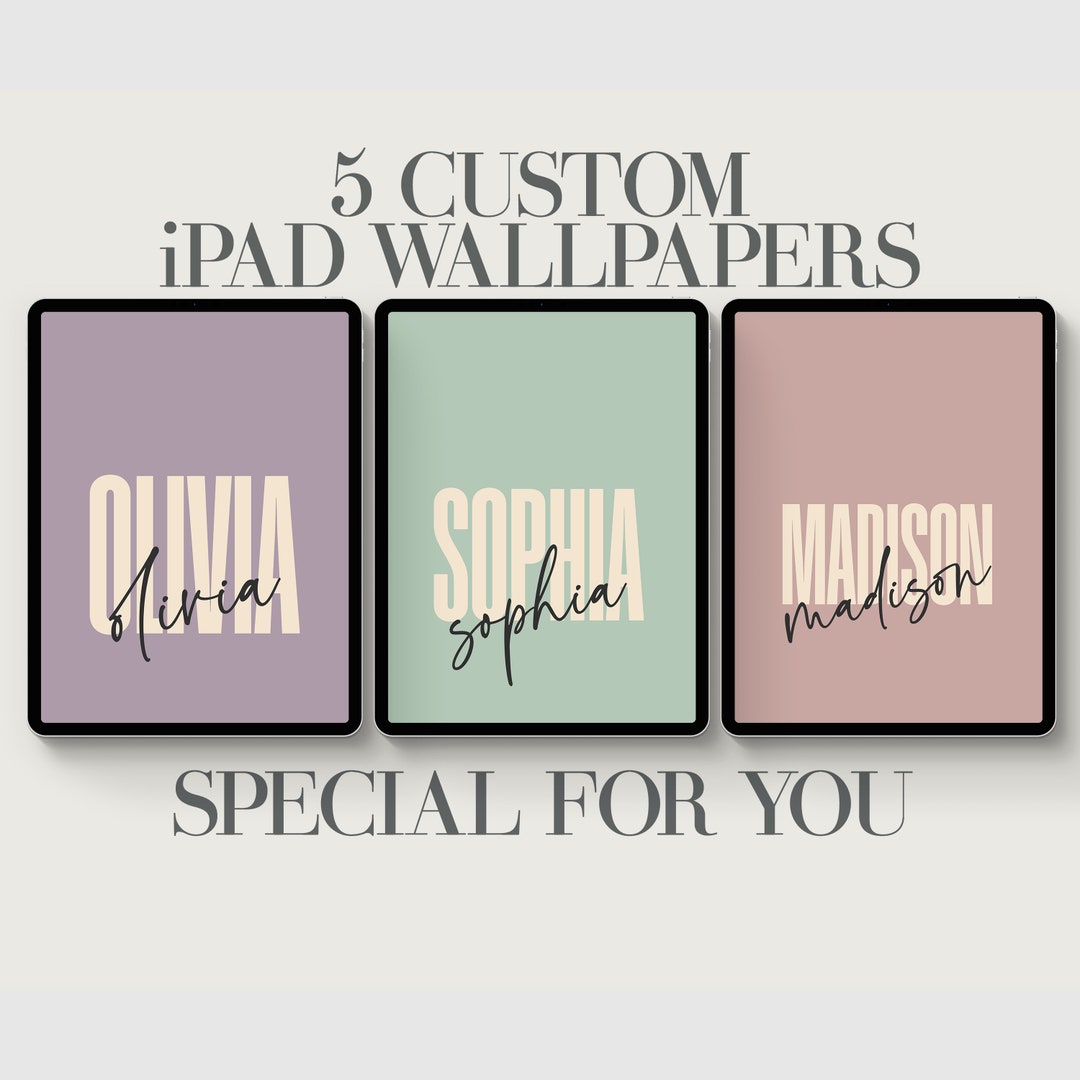 IPad Wallpaper, Custom iPad Wallpaper, Custom Tablet Background ...