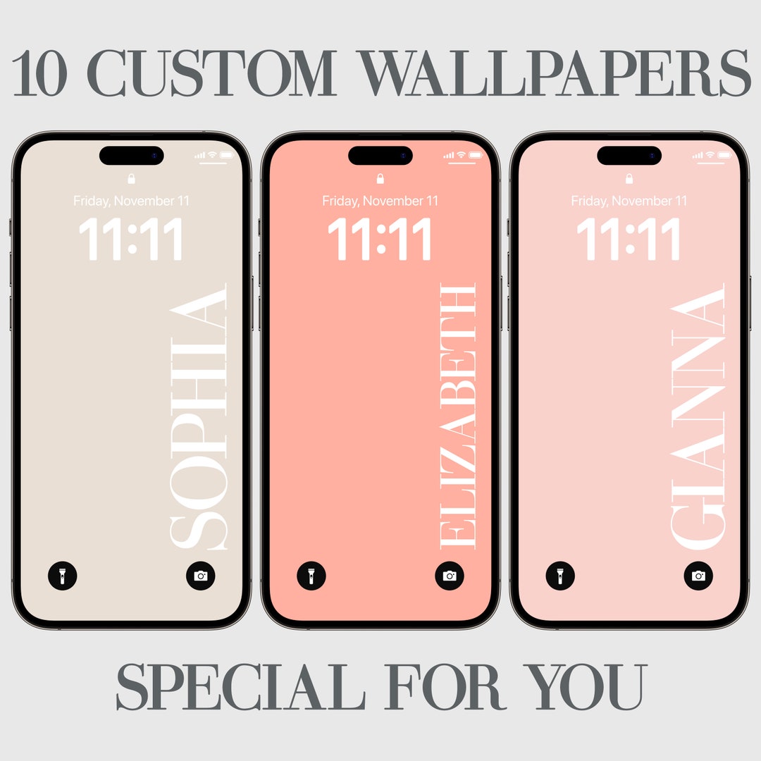 10 Custom iPhone Wallpaper, Aesthetic Phone Background, Affirmations ...