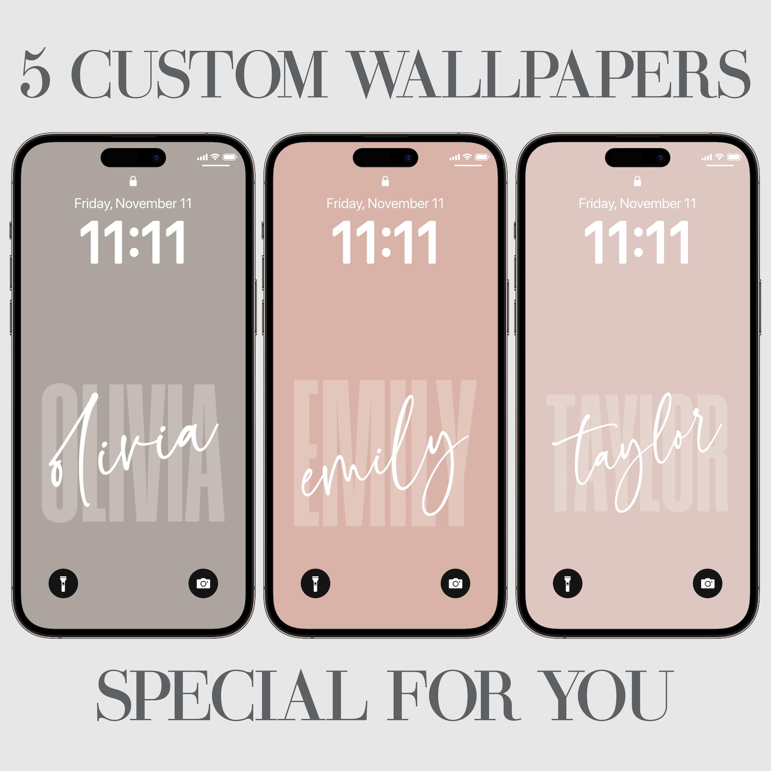 Custom iPhone Wallpaper, Aesthetic Phone Background, Affirmations ...