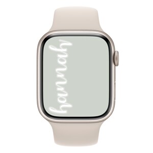 Custom Minimal Watch Wallpaper, Personalized Watch Background , Watch ...