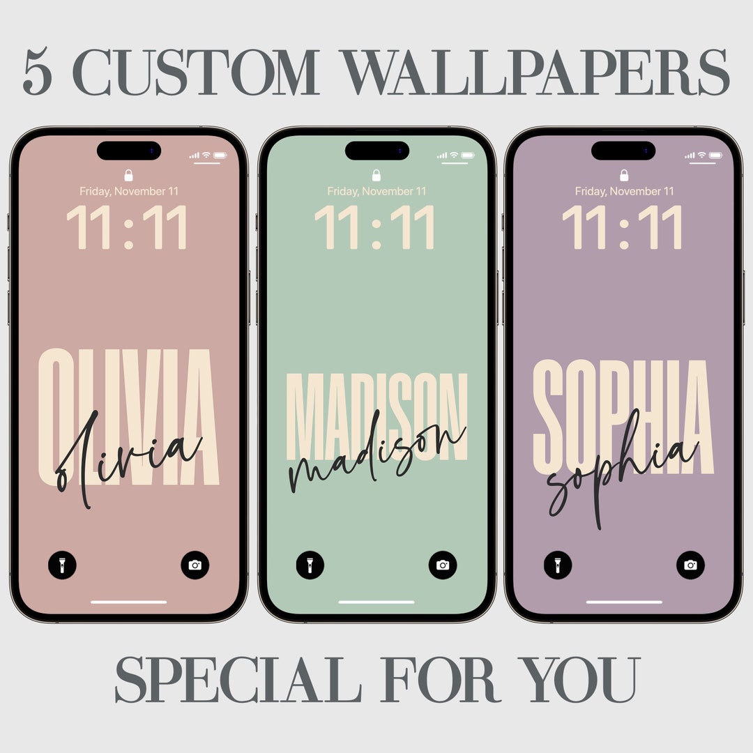 Custom iPhone Wallpaper, Aesthetic Phone Background, Affirmations ...