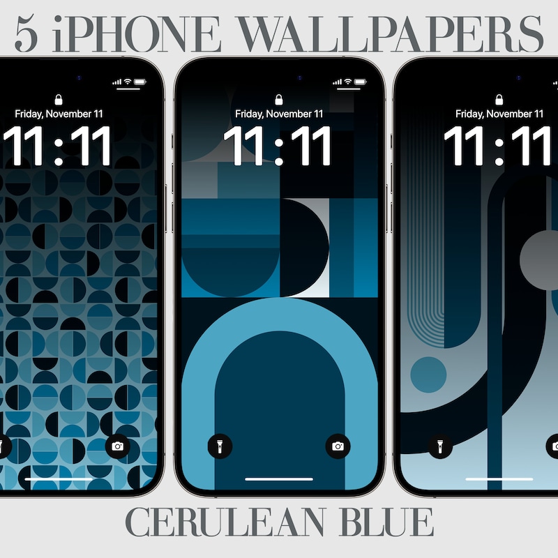 Blue Wallpaper Abstract - Etsy
