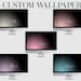 5 Custom Desktop Wallpaper Personalization Laptop Background - Etsy