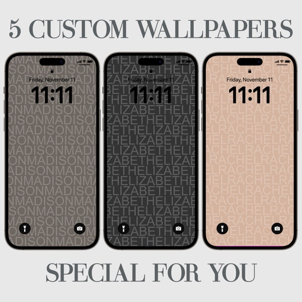 Custom Wallpaper - Etsy