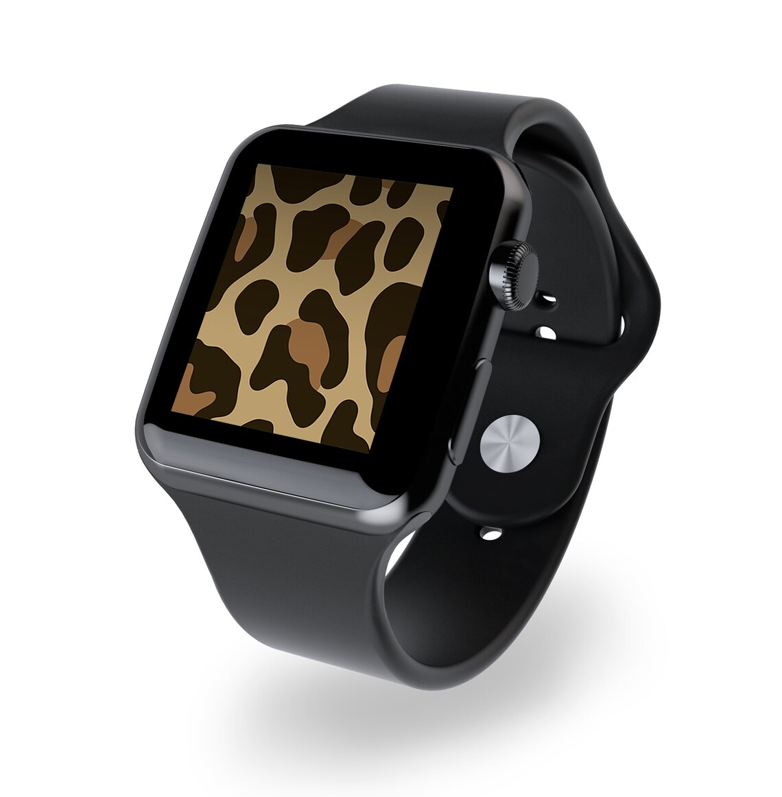 Leopard Apple Watch Face Wallpaper, Aesthetic Animal Smart Watch Face ...