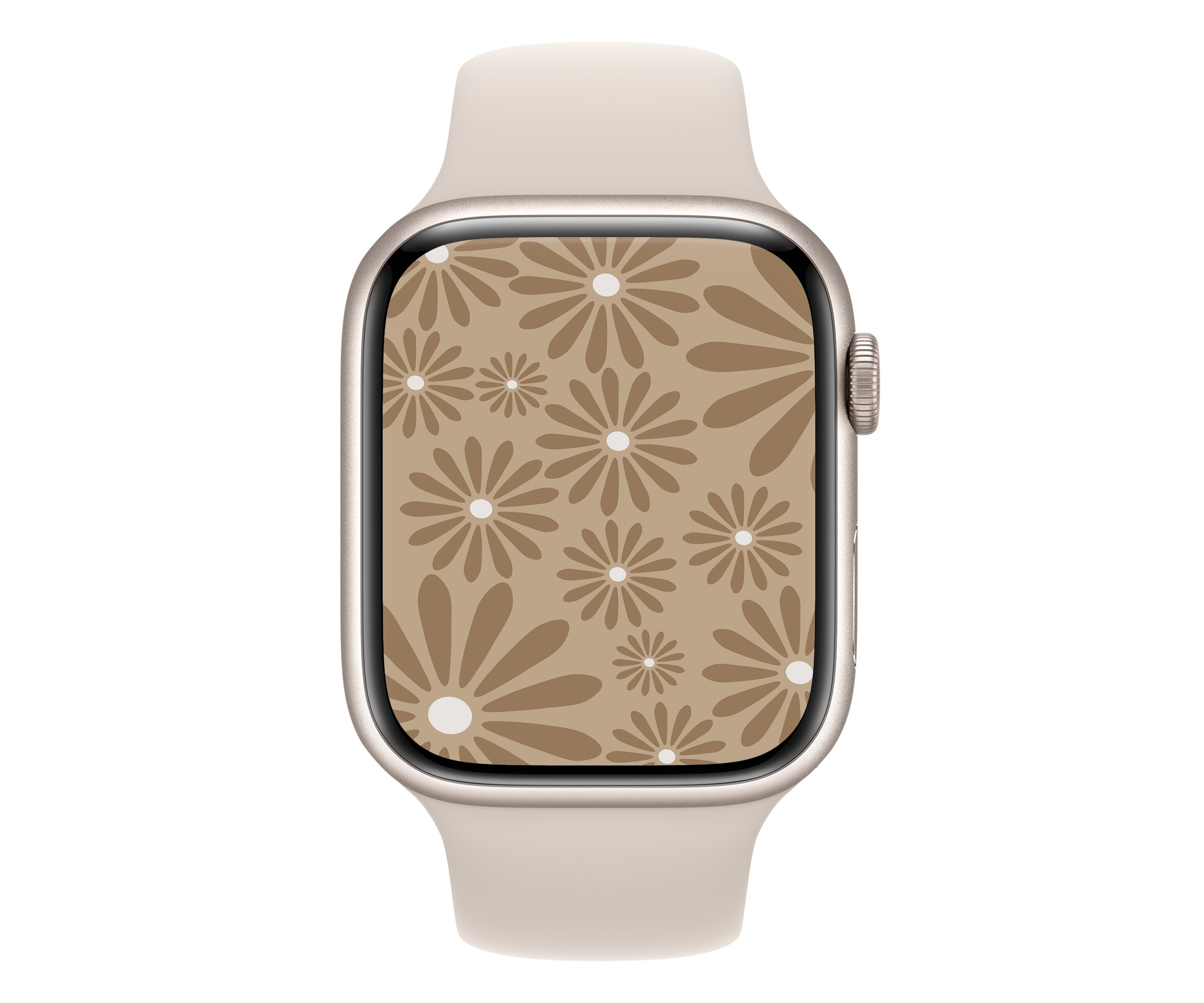 5 Cream Beige Boho Apple Watch Faces Smartwatch Wallpaper - Etsy