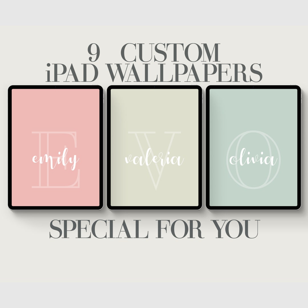 Custom iPad Wallpaper, Solid Tablet Background, Affirmations, Passion ...