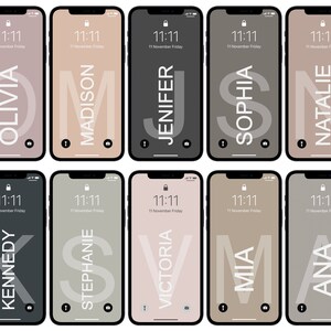 10 Custom iPhone Wallpaper, Aesthetic Phone Background, Affirmations ...