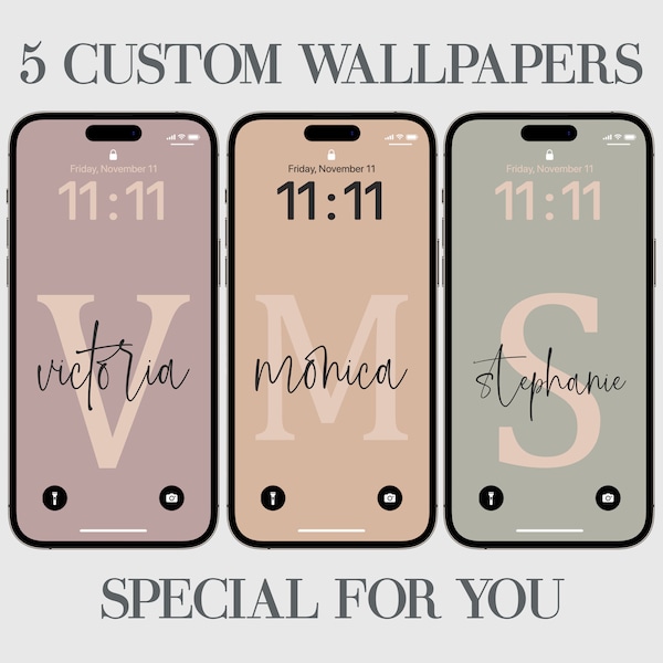 Custom Wallpaper - Etsy