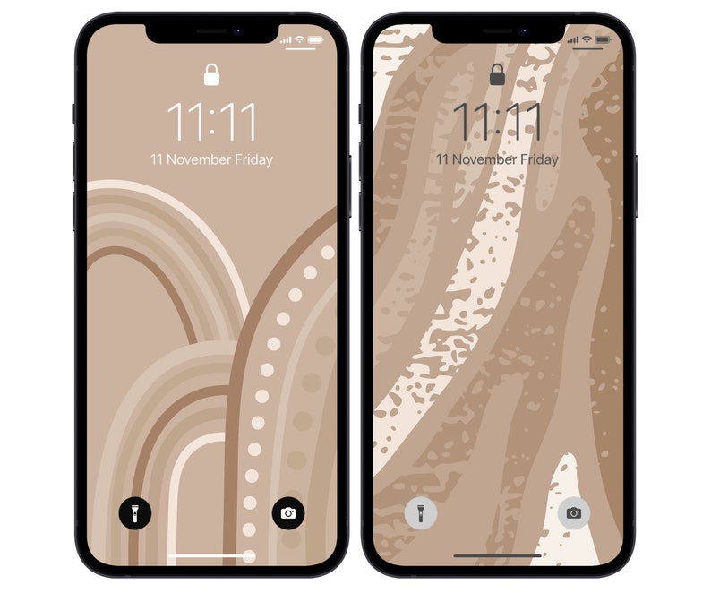 10 Boho Beige iPhone Wallpaper, Phone Background, Aesthetic Phone ...
