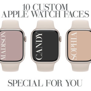 10 Personalized Apple Watch Face Wallpaper, Custom Watch Background ...