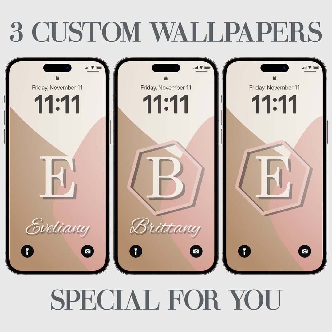 Custom iPhone Wallpaper, Aesthetic Boho Phone Background ...