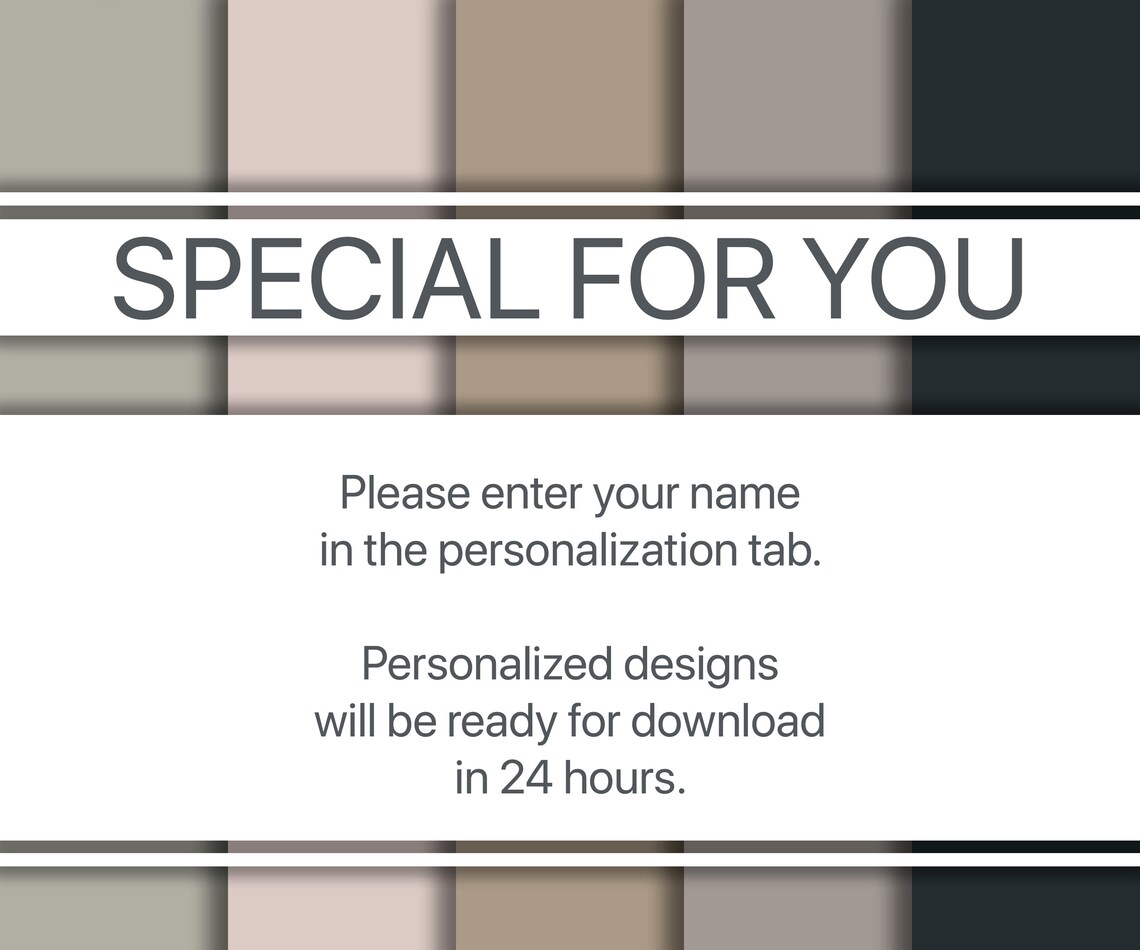 5 Custom Desktop Wallpaper Personalization Laptop Background - Etsy