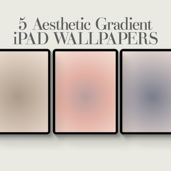 Gradient iPad Wallpaper - Etsy
