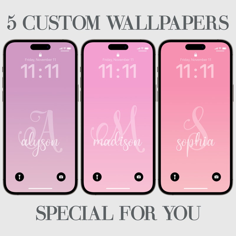 Pink Gradient Wallpapers - Etsy