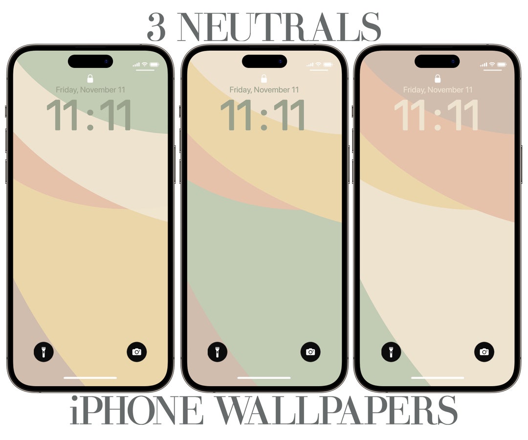 3 Neutral iPhone Wallpaper, Aesthetic Wallpaper, Abstract ...