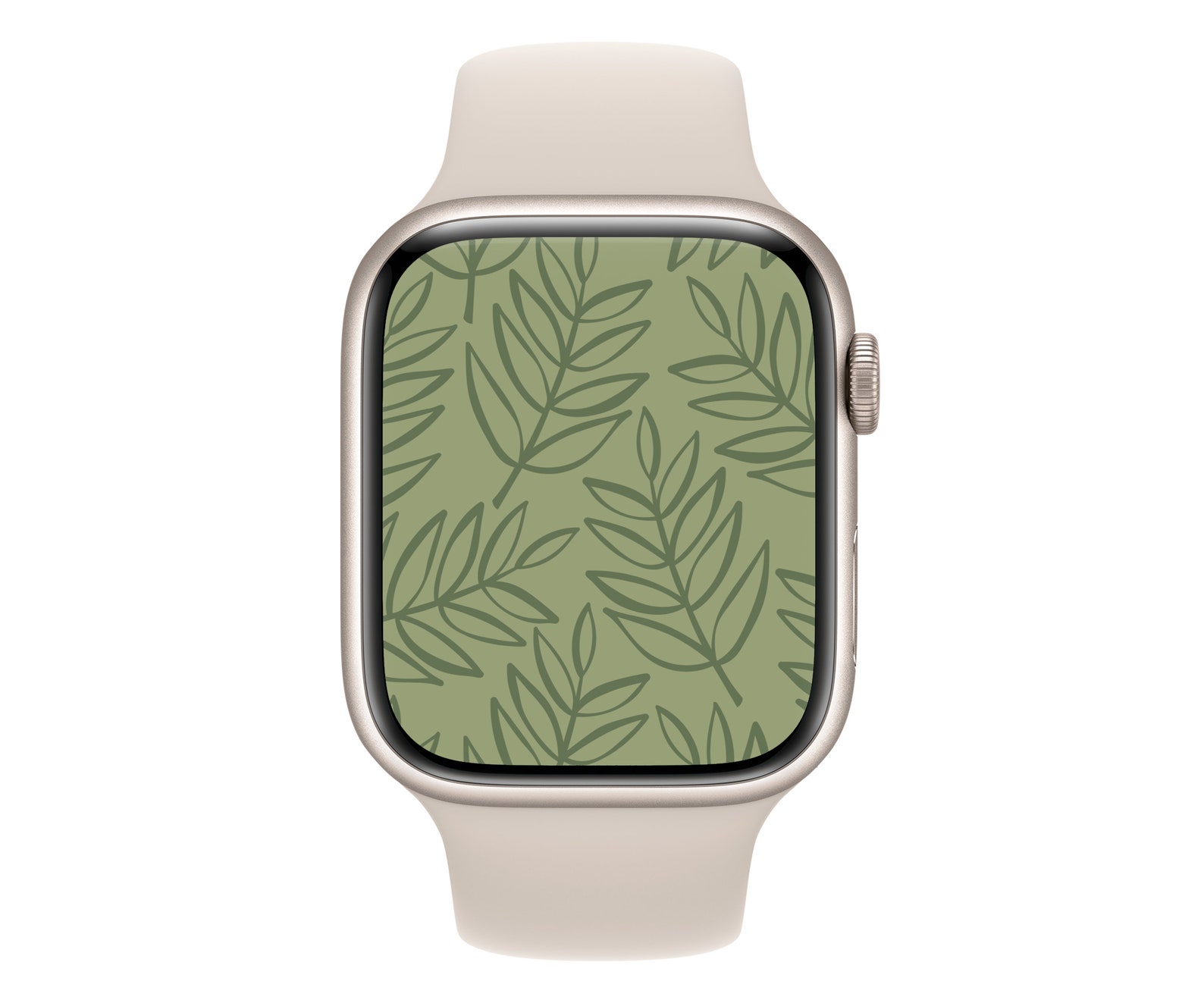 5 Green Boho Apple Watch Faces Smartwatch Wallpaper Beige - Etsy