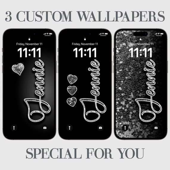 Silver Glitter Iphone Background