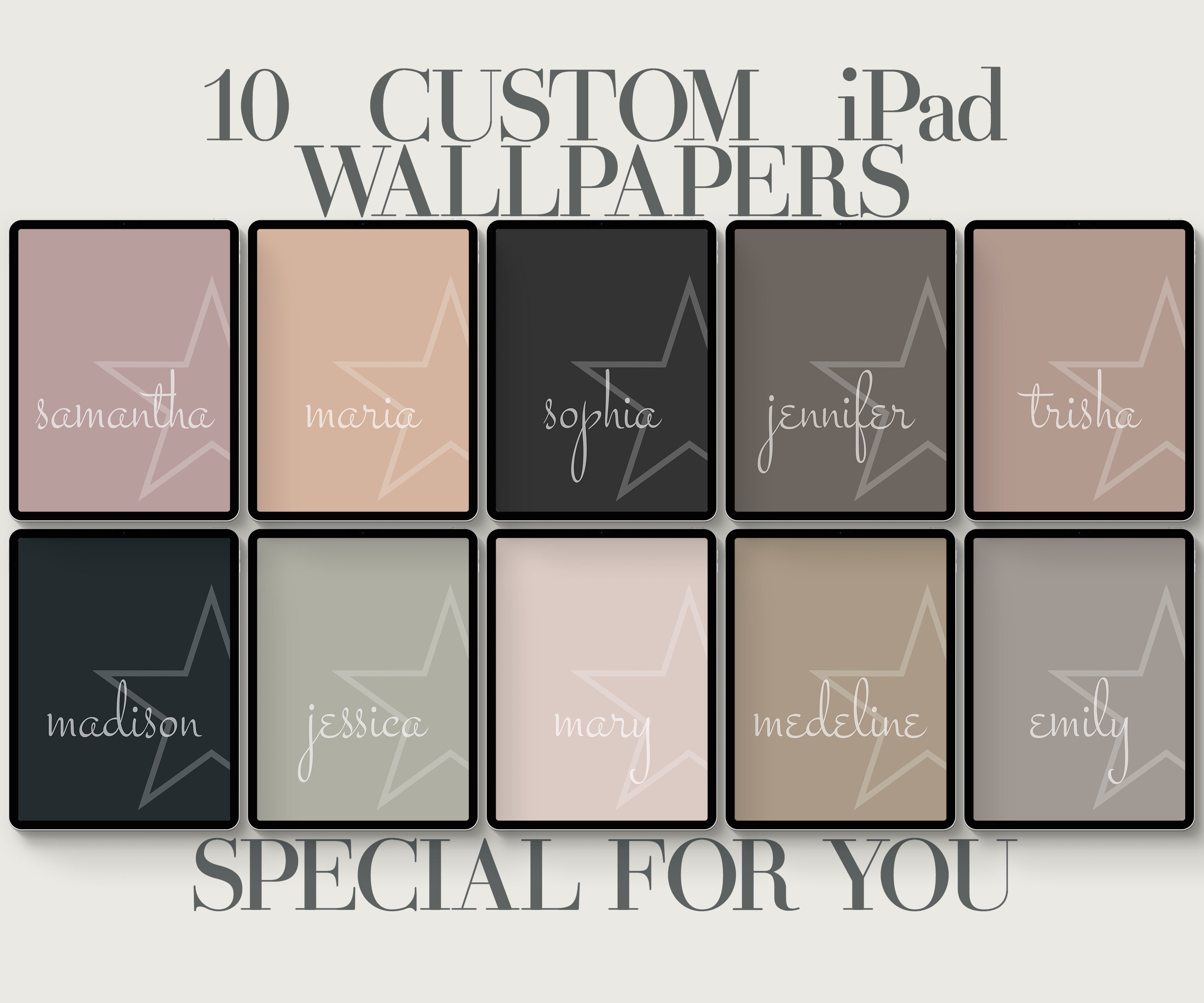 10 Custom Star Ipad Wallpaper Aesthetic Tablet Background - Etsy