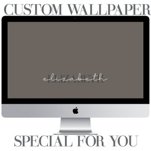 5 Custom Desktop Wallpaper Personalization, Laptop Background ...