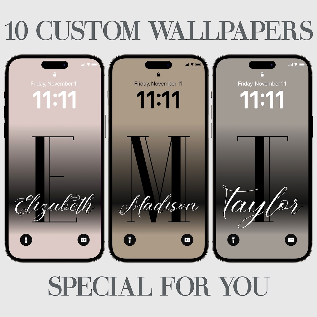 10 Custom iPhone Wallpaper, Elegant Phone Background, Affirmations ...