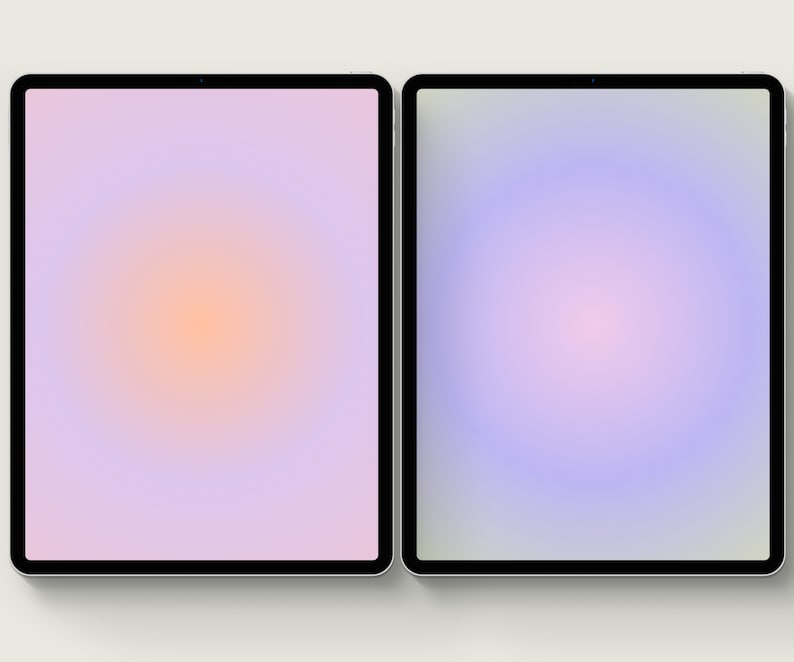 10 Aura Ipad Wallpaper Aesthetic Gradient Tablet Background - Etsy