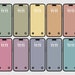 Minimalist Solid Color iPhone Wallpaper Bundle (30 Pieces) (digital ...